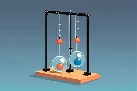 Premium Photo Physics Lab With Inclined Planes Vector Newtons Cradle