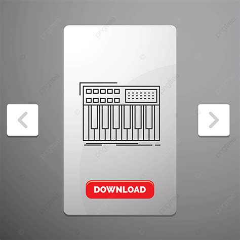 Synth Keyboard Midi Synthesiser Synthesizer Line Icon In Car Car Icons Line Icons Keyboard