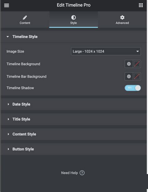 style settings wpbean documentation