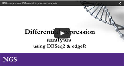 RNA Seq Course Differential Expression Analysis RNA Seq Blog