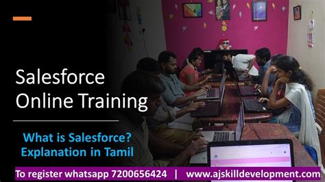 What Is Salesforce Explanation In Tamil Salesforce Training Aj Skill Development Youtube