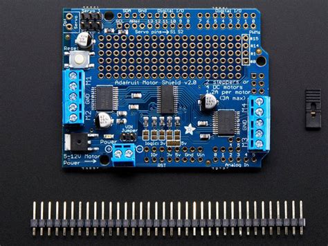 Adafruit Motor Stepper Servo Shield For Arduino V2 V2 3 Kit Kiwi Electronics