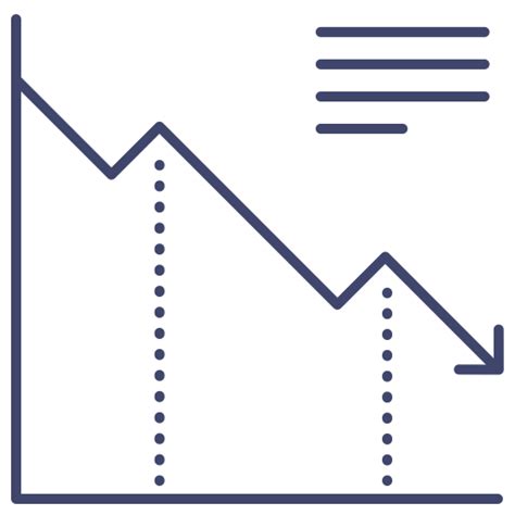 Chart Decrease Diagram Loss Icon