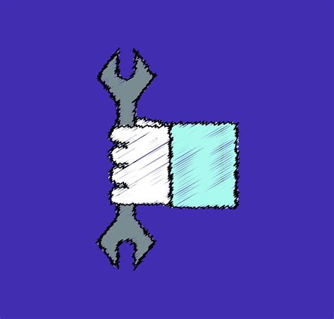 벡터에 손에 플랫 아이콘 디자인 컬렉션 렌치 Ai Eps Uidownload