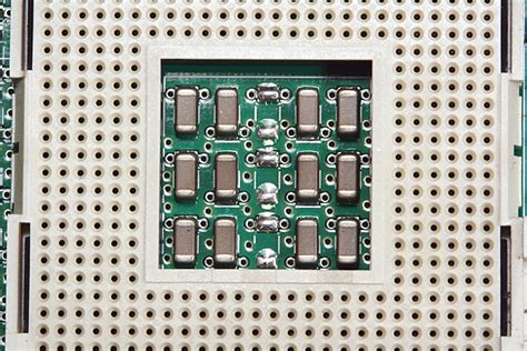 Teknologi Koneksi Desain Slot Cpu Prosesor Komputer Foto Latar Belakang Dan Gambar Untuk