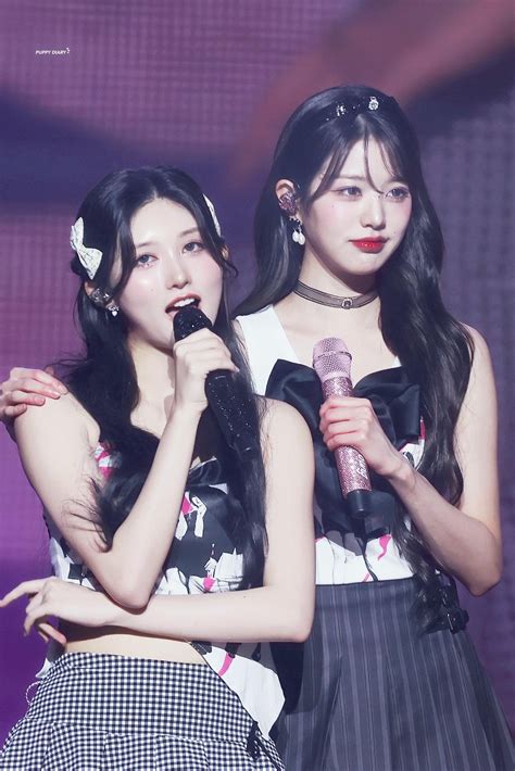 240616 Gaeul And Wonyoung Fansite Update R Ive