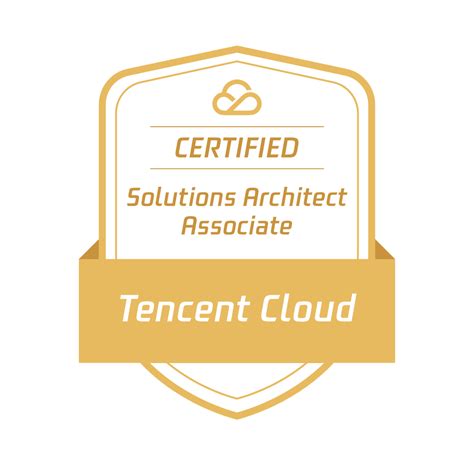 Tencent Cloud Solutions Architect Associate Engineer Credly