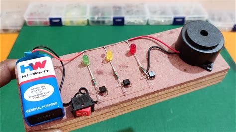 Water Tank Overflow Alarm Circuit Water Level Indicator Circuit