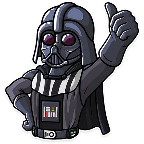 Пин на доске Vader Stickers