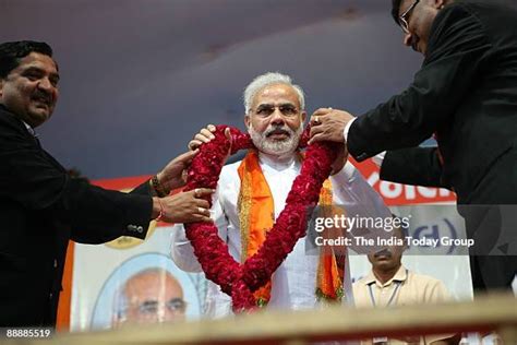 Gujarat Cm Narendra Modi Photos And Premium High Res Pictures Getty