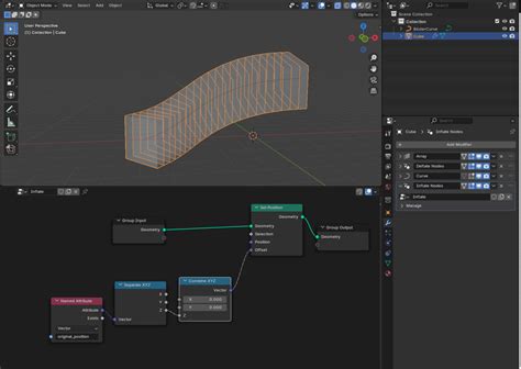 Modeling Array Along A Curve Without Deforming Deforming The Vertical Edges Blender Stack