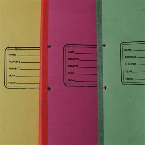 Two Hole Clip File Folder At ₹ 170 Dozen Mumbai Id 13716473230