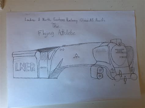 Lner Class A5 Pacific The Flying Athlete By Dieseld182 On Deviantart