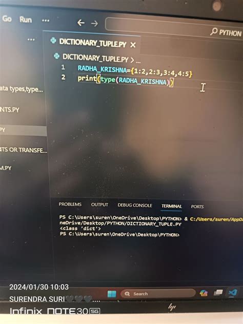 Ng Surendra On Linkedin Task16 Practice Dictionary Tuple And Atm Programs Kiran Sagar Pythonlife