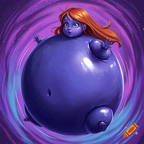 Blueberry Girl Inflation Willy Wonka
