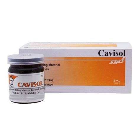 خرید خمیر پانسمان دندانپزشکی گلچای مدل کاویزول وزن 40 گرم