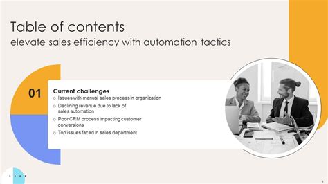 Elevate Sales Efficiency With Automation Tactics Powerpoint Presentation Slides Ppt Slide