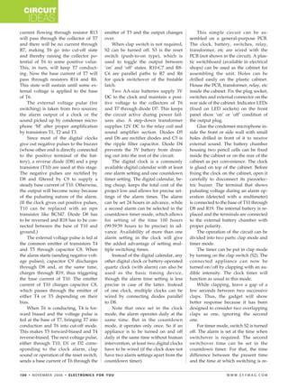 Appliance Timer Cum Clap Switch PDF