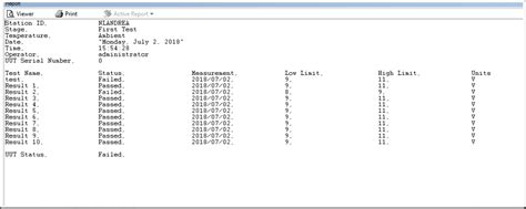 what is the simple text report plugin in teststand ni