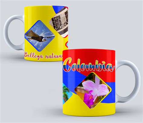 Lugares Turisticos De Colombia Para Sublimar Mugs Diseños Para Tazas