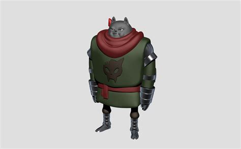 Stl File Exploding Kittens Knight Cat 🤯 ・3d Printing Design To