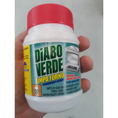 Limpa Forno Diabo Verde 250g Shopee Brasil