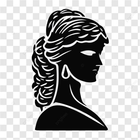 흑백 실루엣의 여인 벡터 흰색 배경에 있는 단순한 검은색 테미스 아이콘 그림자 없음 작은 프레임 중앙 Png 일러스트 및 벡터 에 대한 무료 다운로드 Pngtree