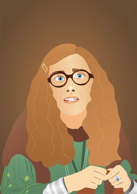 Сивилла Трелони Векторная иллюстрация Гарри поттер Иллюстратор