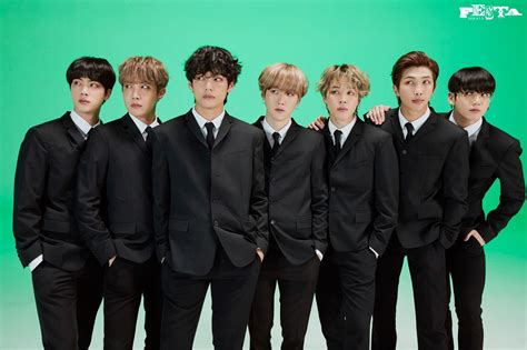 Big Hit Releases Bts S Th Anniversary Family Portrait Photos As Part