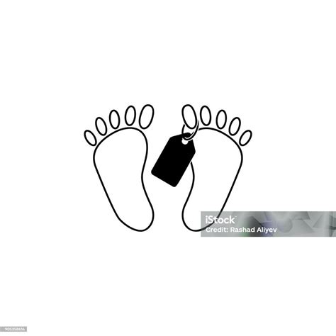 영안실 태그 아이콘입니다 인간의 죽음 아이콘의 요소입니다 프리미엄 품질 그래픽 디자인 아이콘입니다 아기 표지판 개요 기호 컬렉션 아이콘 웹사이트 웹 디자인 모바일 응용