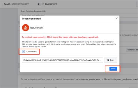 How To Get Instagram Access Token LA Studio