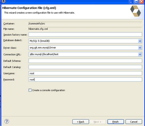 Step By Step Hibernate Tutorial Using Eclipse Wtp Jitendra Zaas Blog