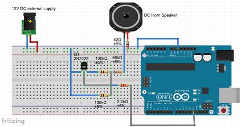 Siren From An Ac Horn Speaker Via Arduino General Guidance Arduino