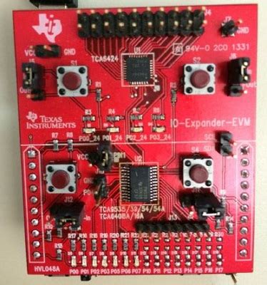 IO EXPANDER EVM IO EXPANDER EVM I2C And SMBus IO Expander Evaluation Module TI Com
