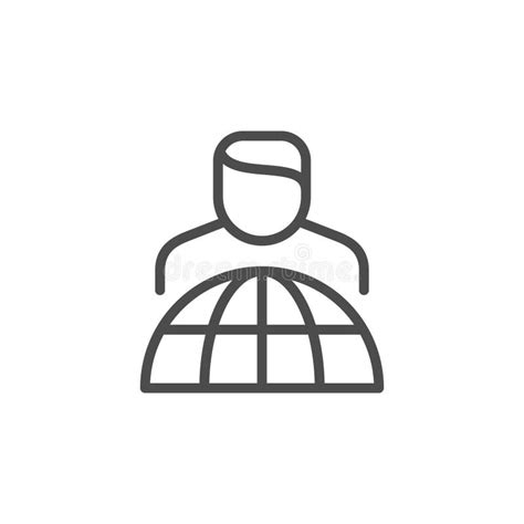 Leadership Line Icons Collection Management Authority Guidance Command Direction Supremacy