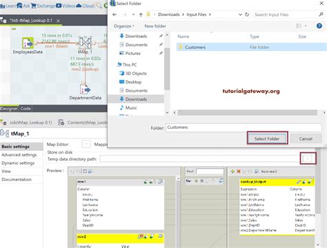 Talend Tmap Lookup