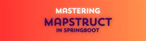 Anushka Muthusinghe On Linkedin Mastering Mapstruct In Springboot