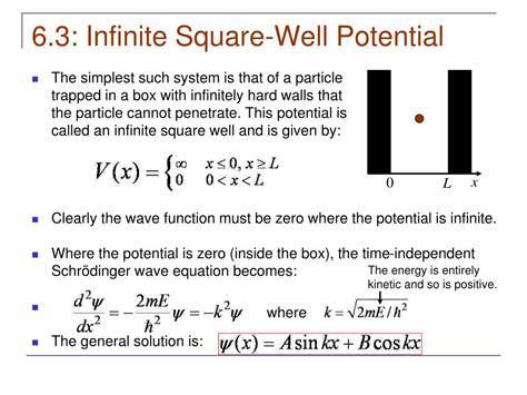 Ppt 6 1 The Schrödinger Wave Equation 6 2 Expectation Values 6 3