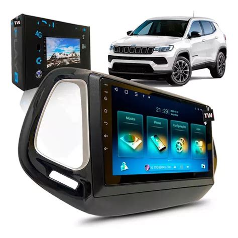 Central Multimídia Adak 232gb Compass 2017 À 2021 Gps 9pol Cor Jeep Compass 2019 Parcelamento