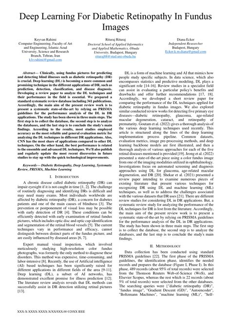 Pdf Deep Learning For Diabetic Retinopathy In Fundus Images