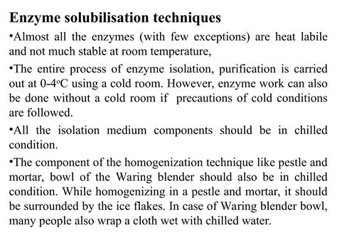 Isolation And Purification Of Enzymes Ppt Shaving Personal Care