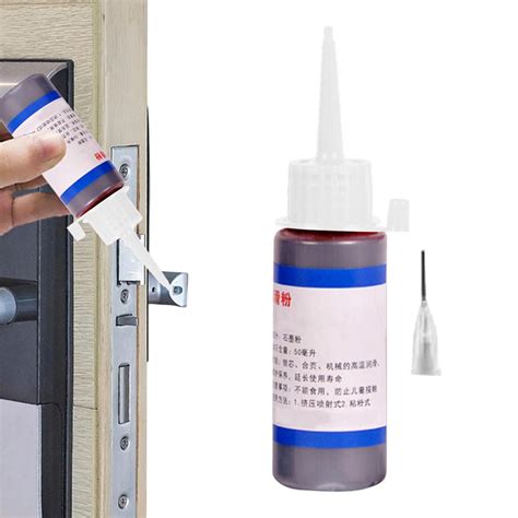 Graphite Powder 60ml Graphite Lock Lubricant Door Lock Lubricant Spray