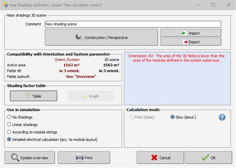 Near Shadings Orientation Shadings And Tracking Pvsyst Forum