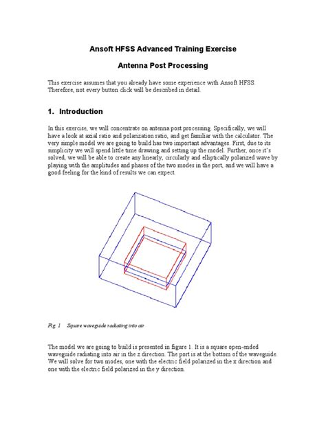 antenna hfss pdf polarization waves antenna radio