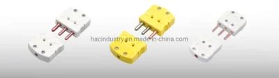 Mini And Standard Pins Rtd PT Thermocouple Connector China Thermocouple Connectors And