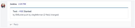 How To Improve Jenkins Notifications Ux Design In Microsoft Teams