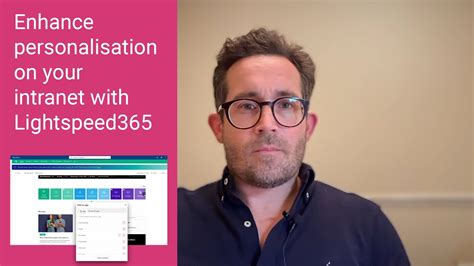Personalised Sharepoint Intranet With Lightspeed365 Youtube