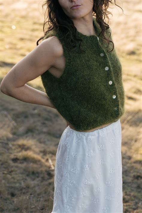 Button Up Vest Knitting Pattern Artofit