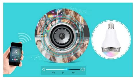 Bluetooth Music Speaker Led Color Bulb Bluetooth Music Bulb Supplier Seming Lighting