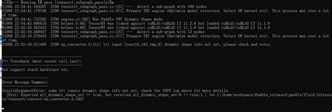 编译预测库出错使用官方版本预测库时开启tensorrt出错 · Issue 36289 · Paddlepaddlepaddle · Github